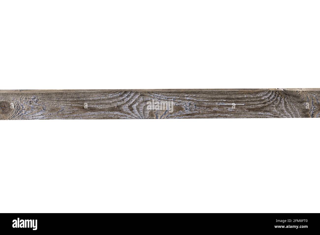 horizontal wooden plank isolated on white background. High quality ...