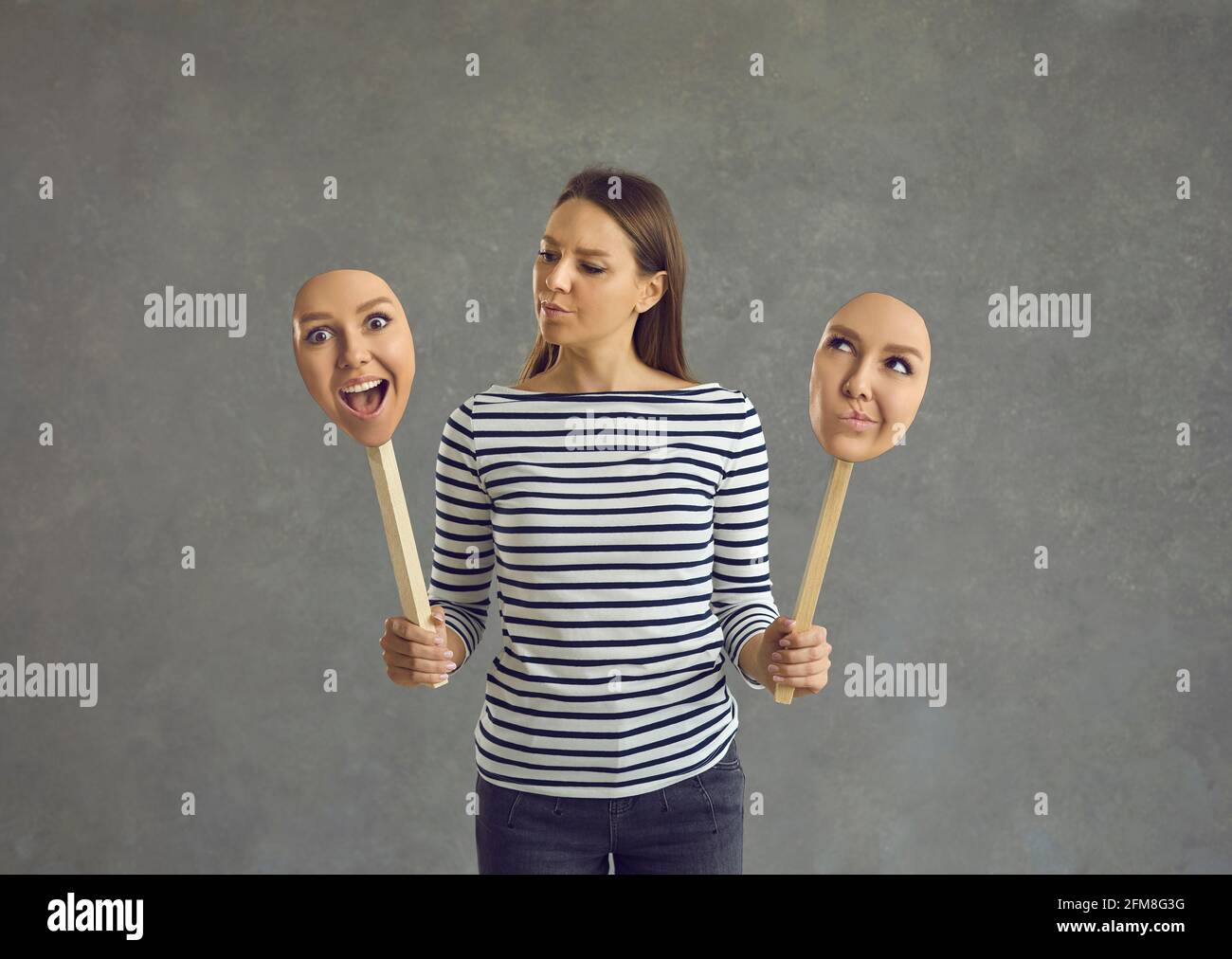 Different facial expression and woman hi-res stock photography and ...