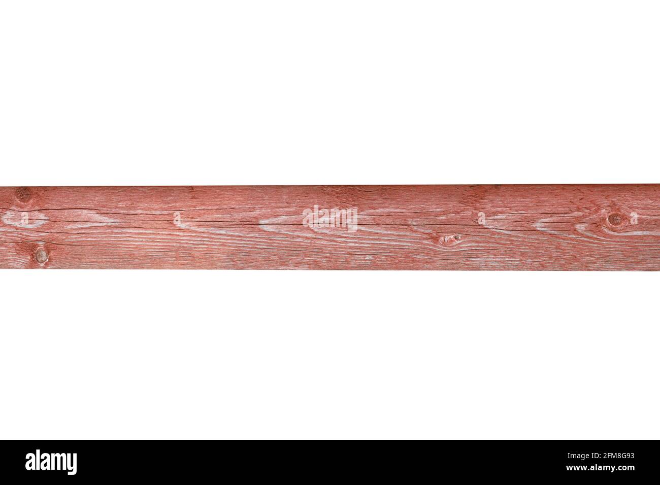 horizontal wooden plank isolated on white background. High quality ...