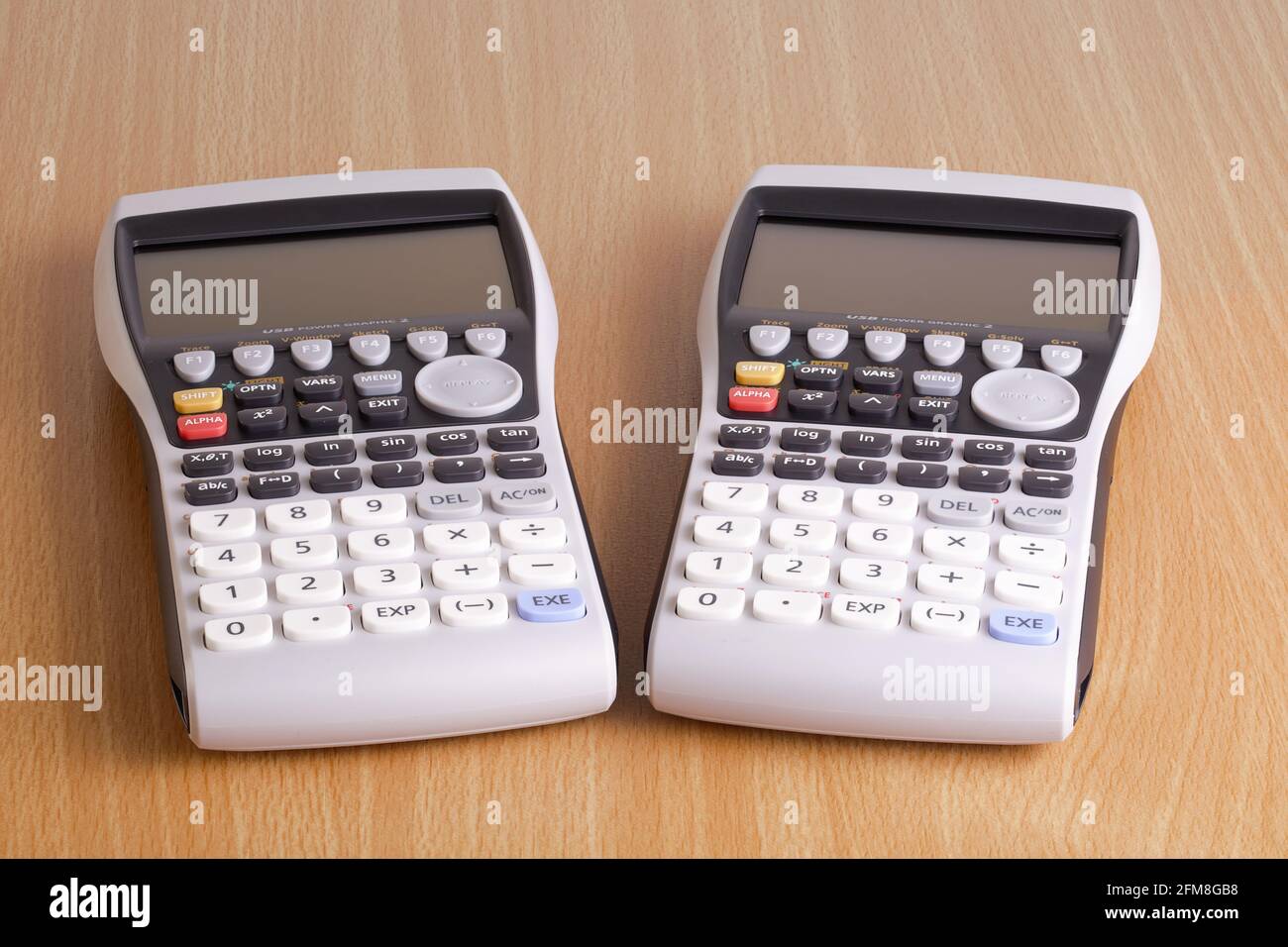 electric calculator for the office Stock Photo - Alamy