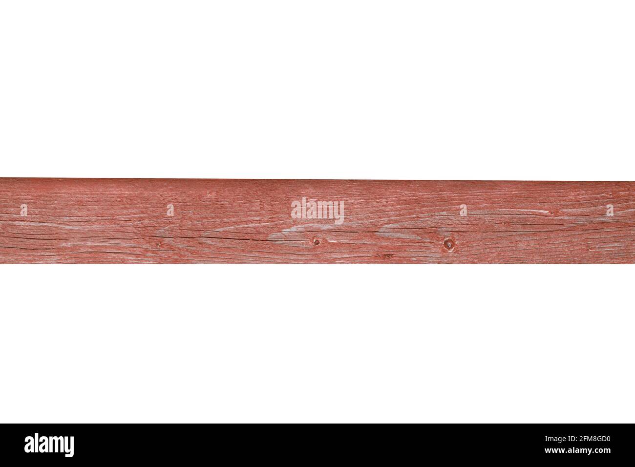 horizontal wooden plank isolated on white background. High quality ...