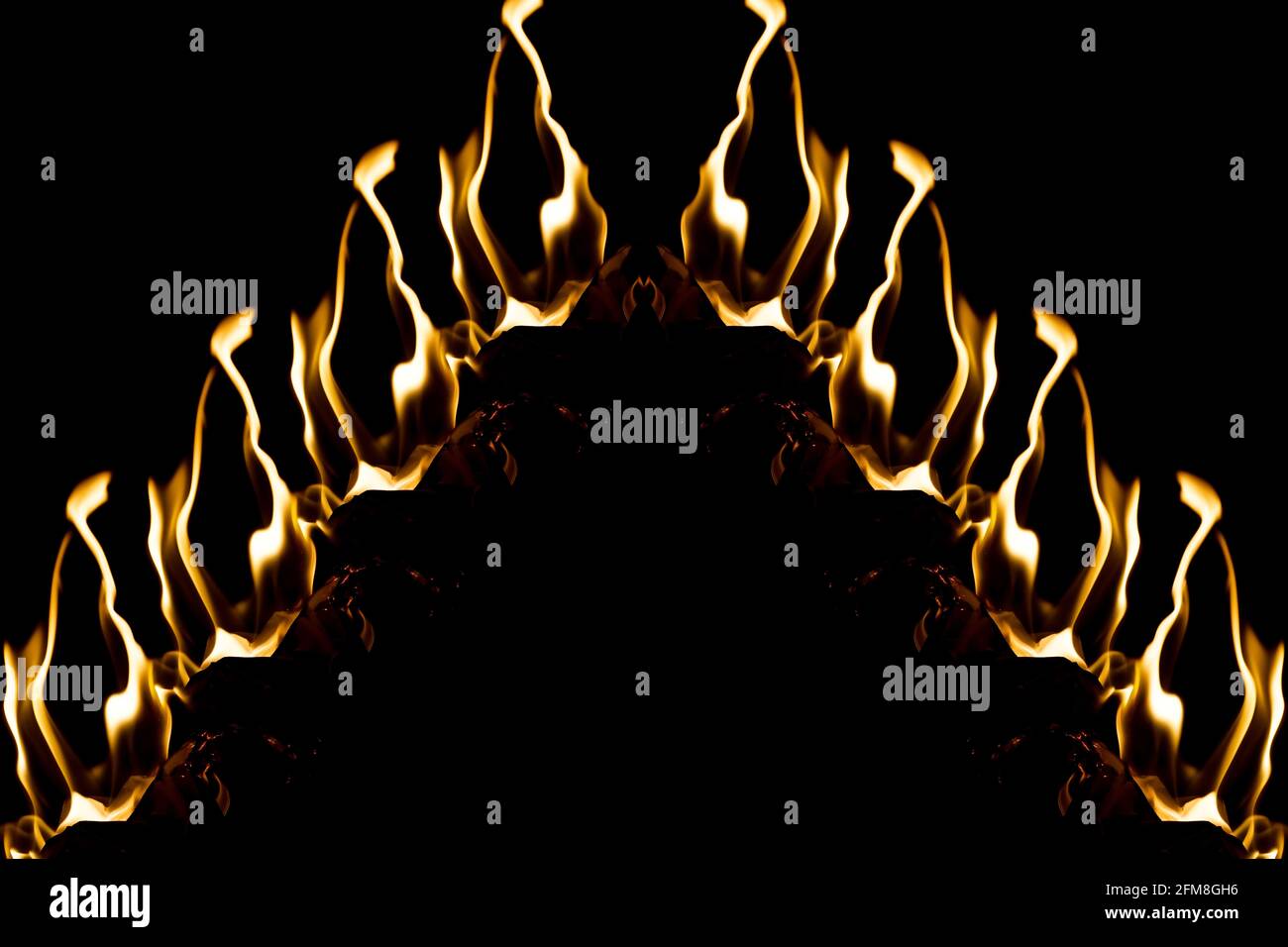 Fire minimalist hi-res stock photography and images - Alamy