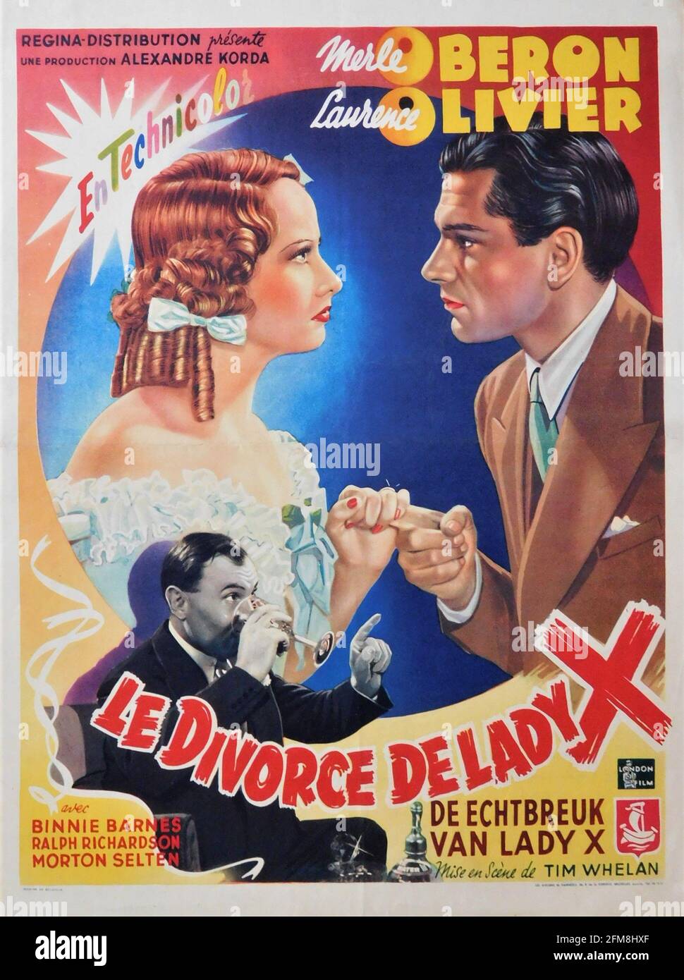 The divorce of lady x movie poster hi-res stock photography and images - Alamy
