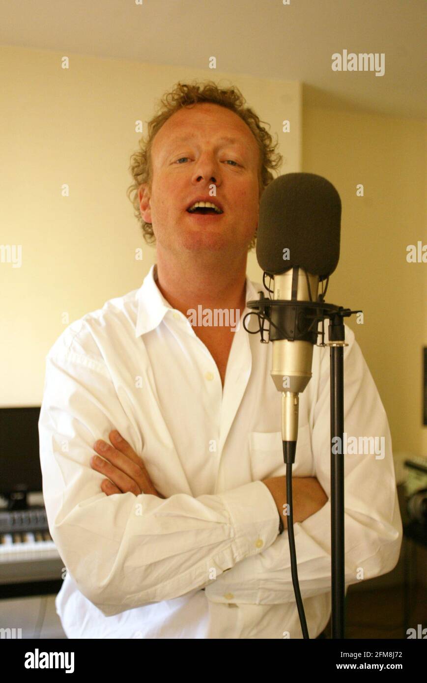 Howard Goodall in his studio in west London pic David Sandison Stock ...