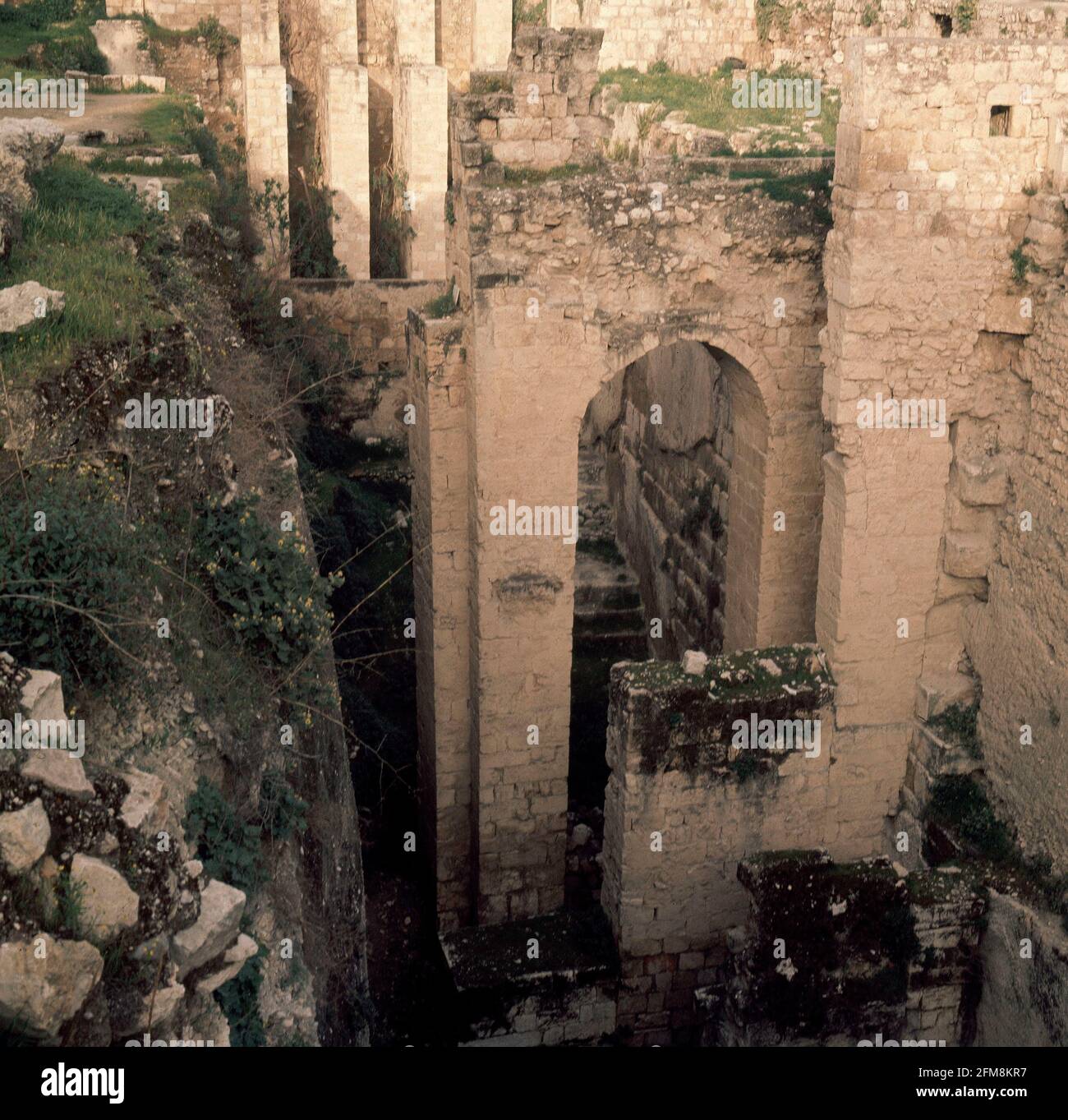 PISCINA DE BETSAIDA. Location: EXTERIOR. JERUSALEM. ISRAEL Stock Photo ...