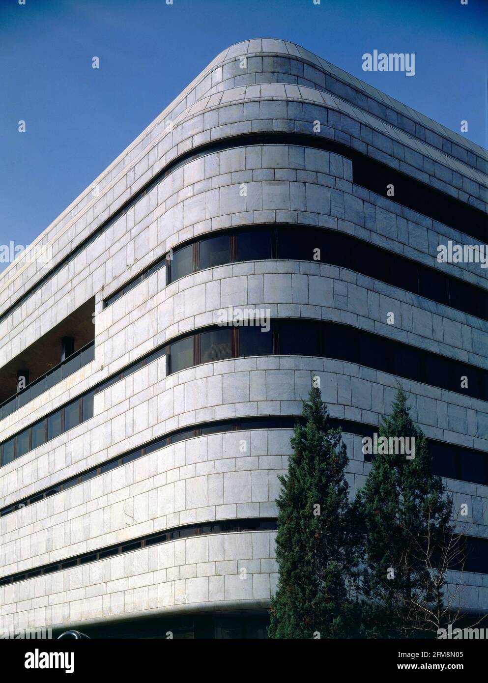EDIFICIO DE LA FUNDACION JUAN MARCH INAUGURADO EN 1975. Author: JOSE ...