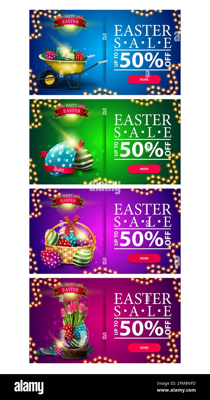 Set bright sale banners Cut Out Stock Images & Pictures - Alamy