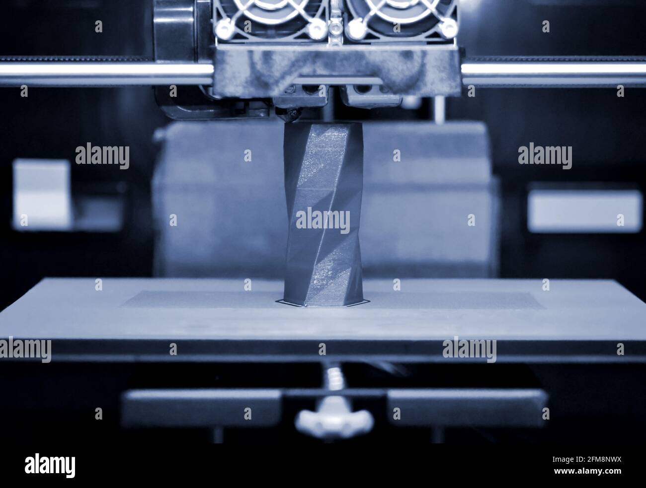 3d printer works making figure hi-res stock photography and images - Alamy