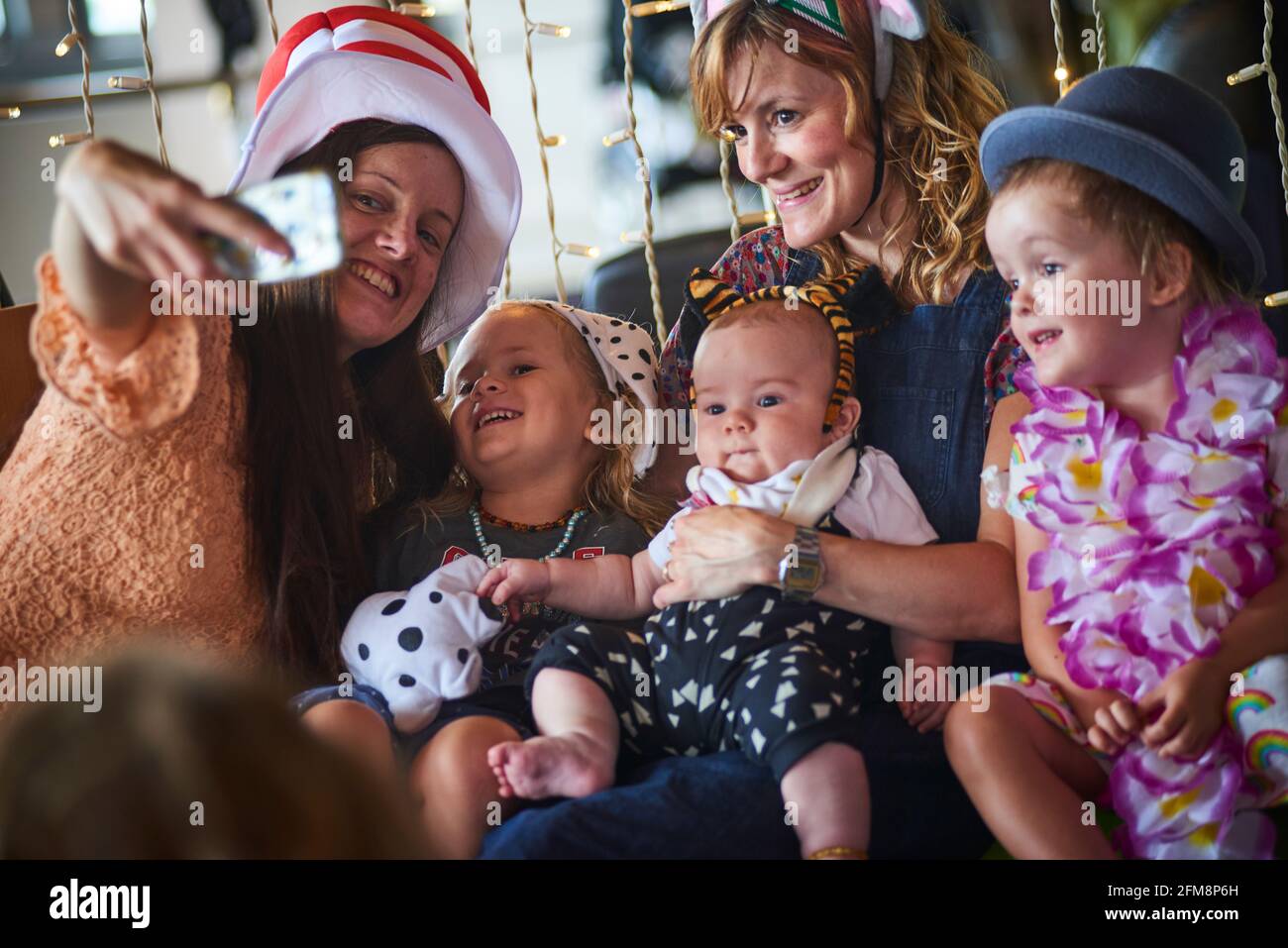 Children at a fancy dress summer activity provided by the local art ...
