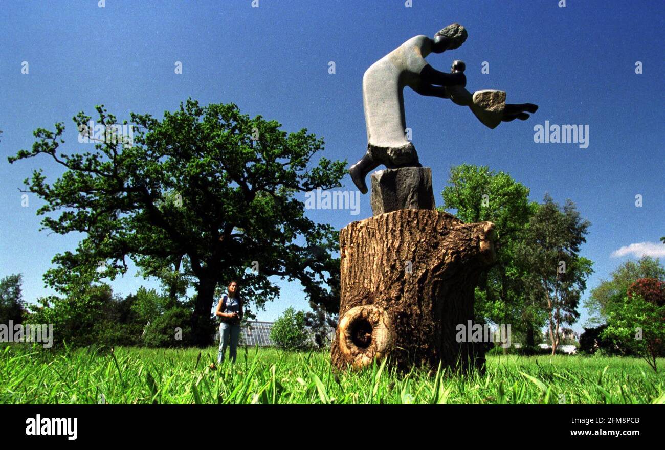 Kew Garden Sculptures. Swing Me Mama.One of the sculptures from ...