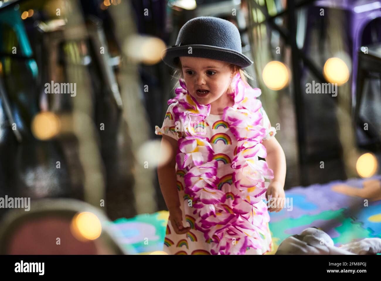 Children at a fancy dress summer activity provided by the local art ...