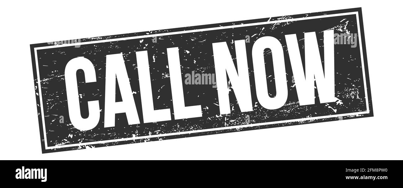 Call now stamp hi-res stock photography and images - Alamy