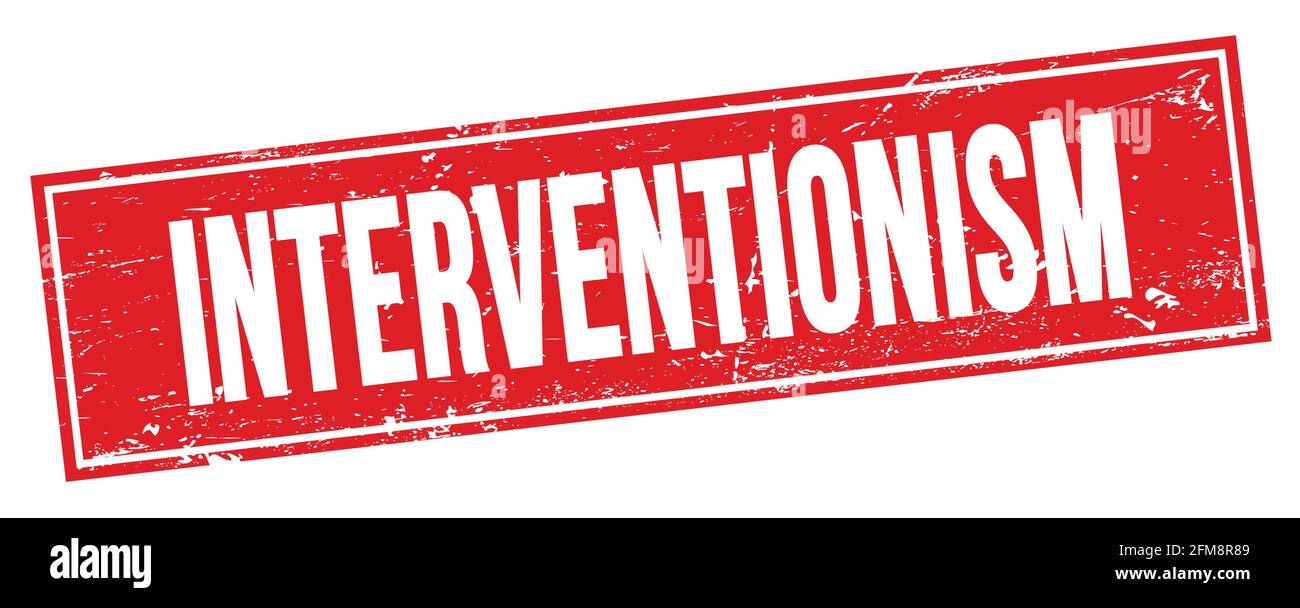 Interventionism stamp hi-res stock photography and images - Alamy