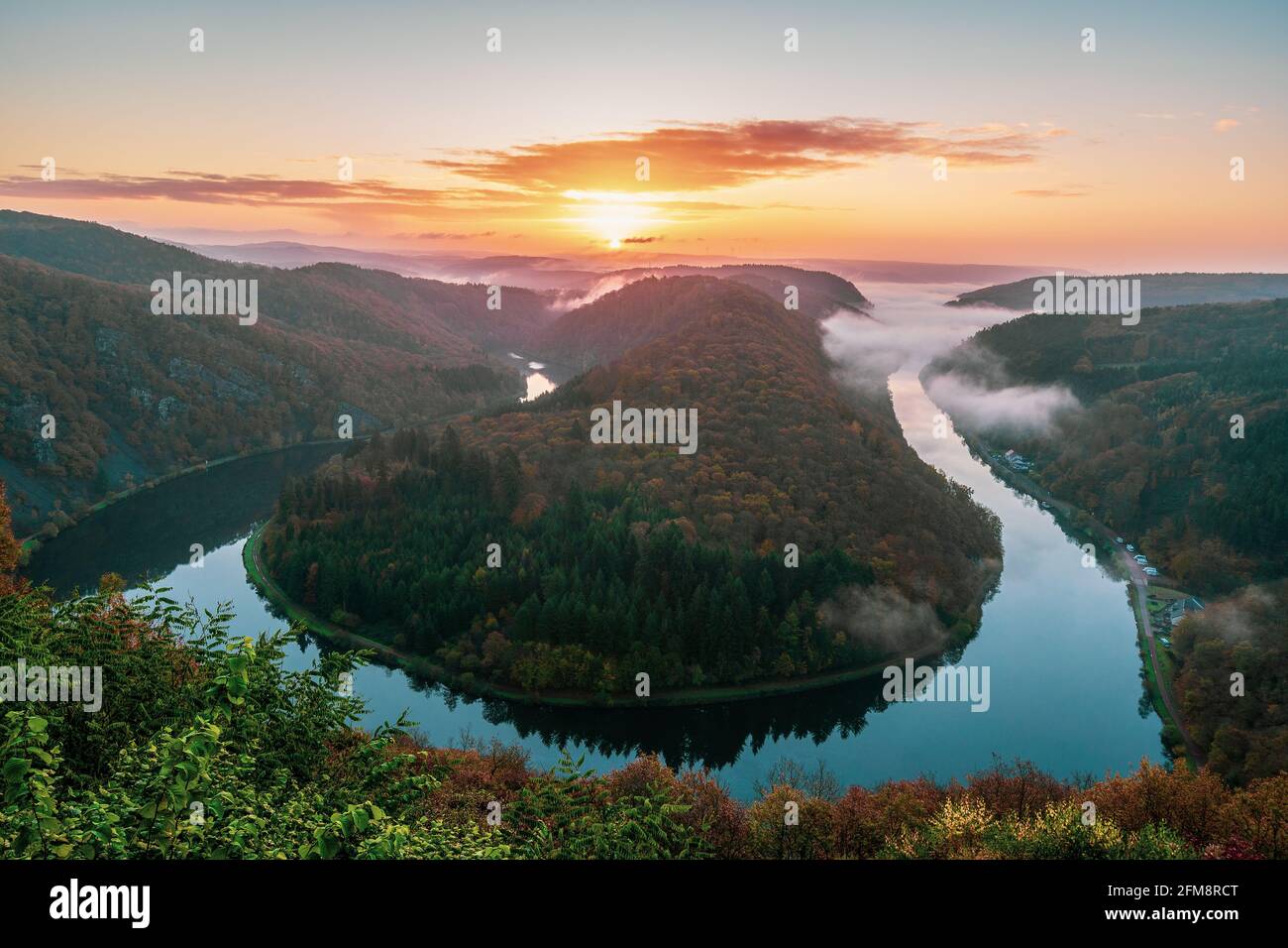 Mettlach germany river hi-res stock photography and images - Alamy