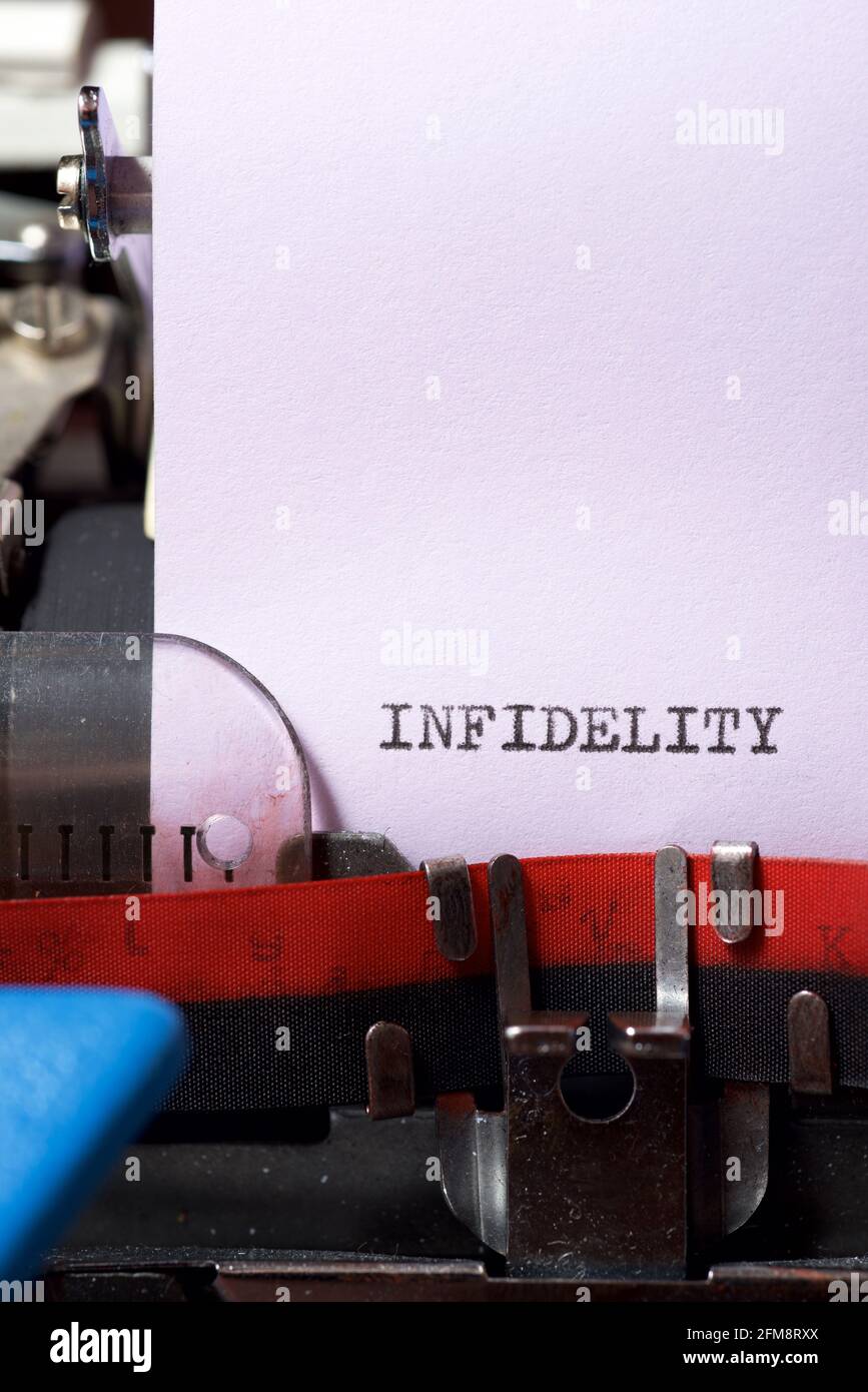 Infidelity Word High Resolution Stock Photography and Images - Alamy