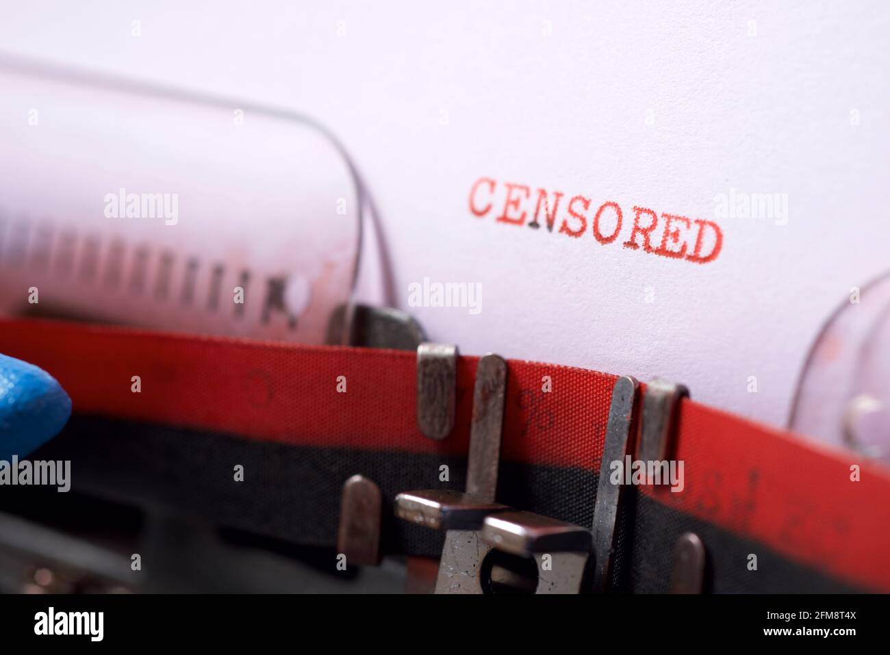 Censor writing hi-res stock photography and images - Alamy