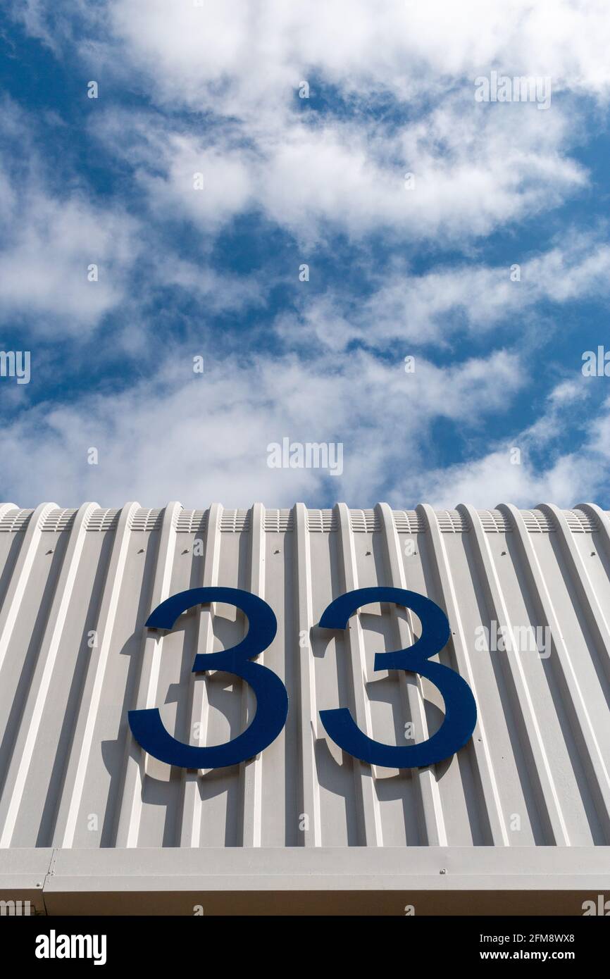 Number 33 High Resolution Stock Photography and Images - Alamy