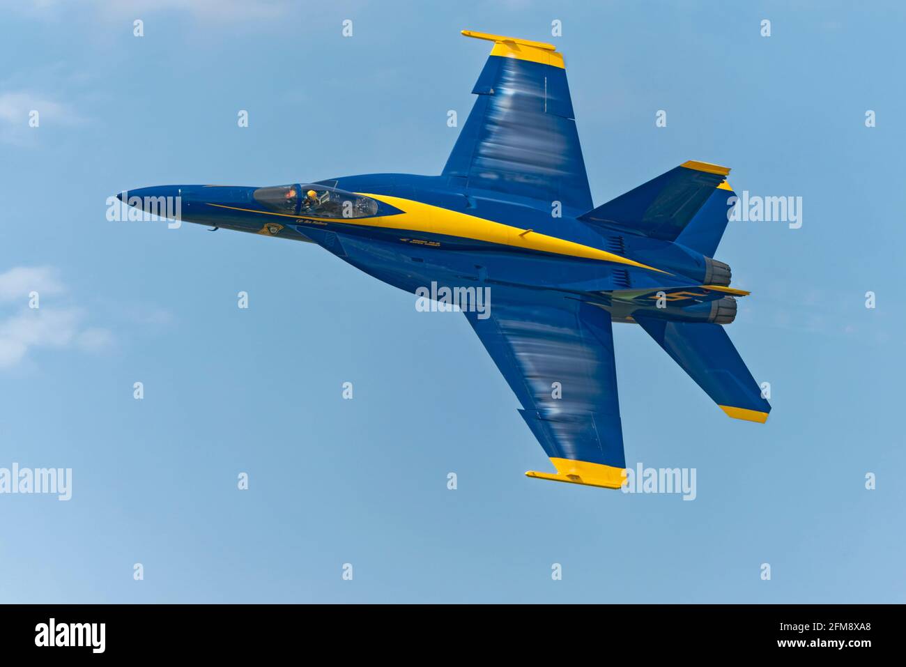 Blue Angels F-18 Super Hornet Jet Stock Photo - Alamy