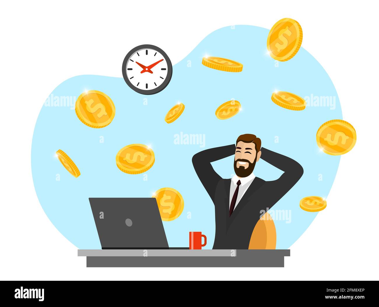 Online gambling laptop Stock Vector Images - Alamy
