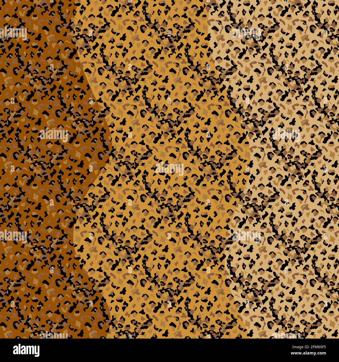 Fashionable Leopard Seamless Pattern. Stylized Spotted Leopard Skin ...