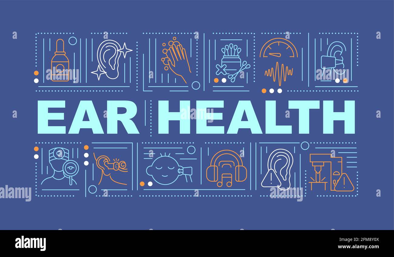 Ear health word concepts banner Stock Vector Image & Art - Alamy