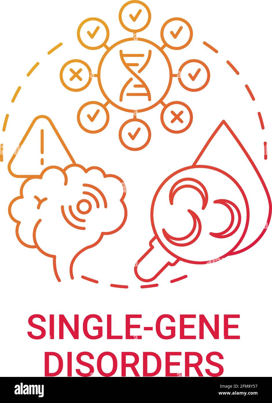Single gene disorder Cut Out Stock Images & Pictures - Alamy