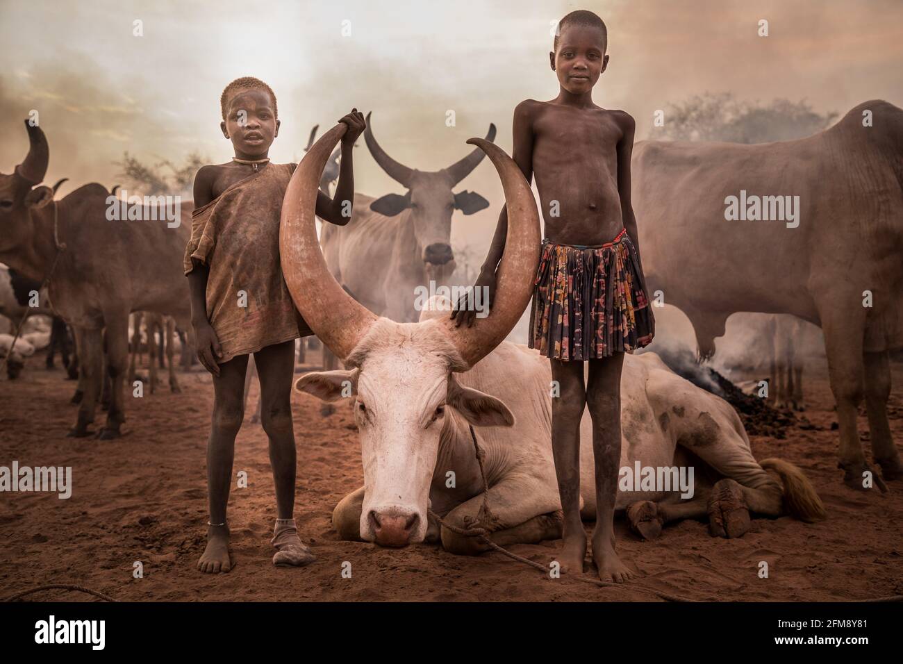 From a young age, the Mundari children are taught the important of the ...