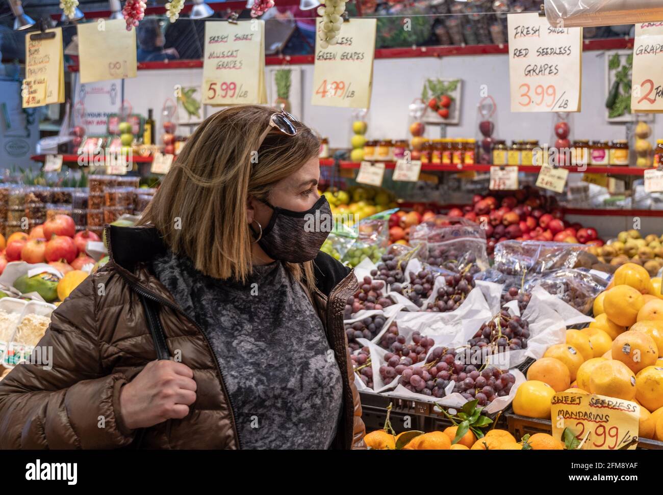 Saint Lawrence Market in Toronto, Canada. The famous place is ...