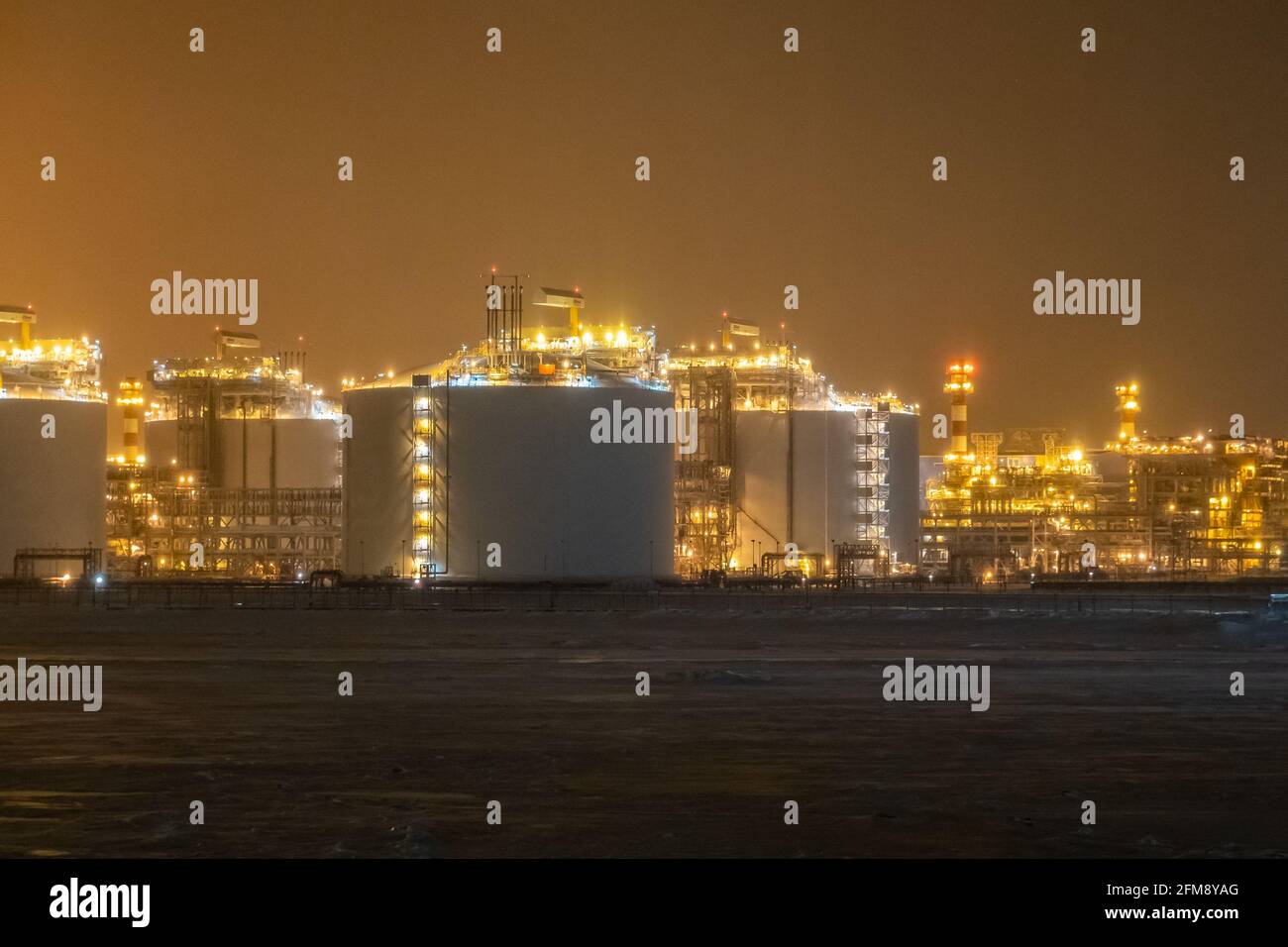 Gas production in the arctic hi-res stock photography and images - Alamy