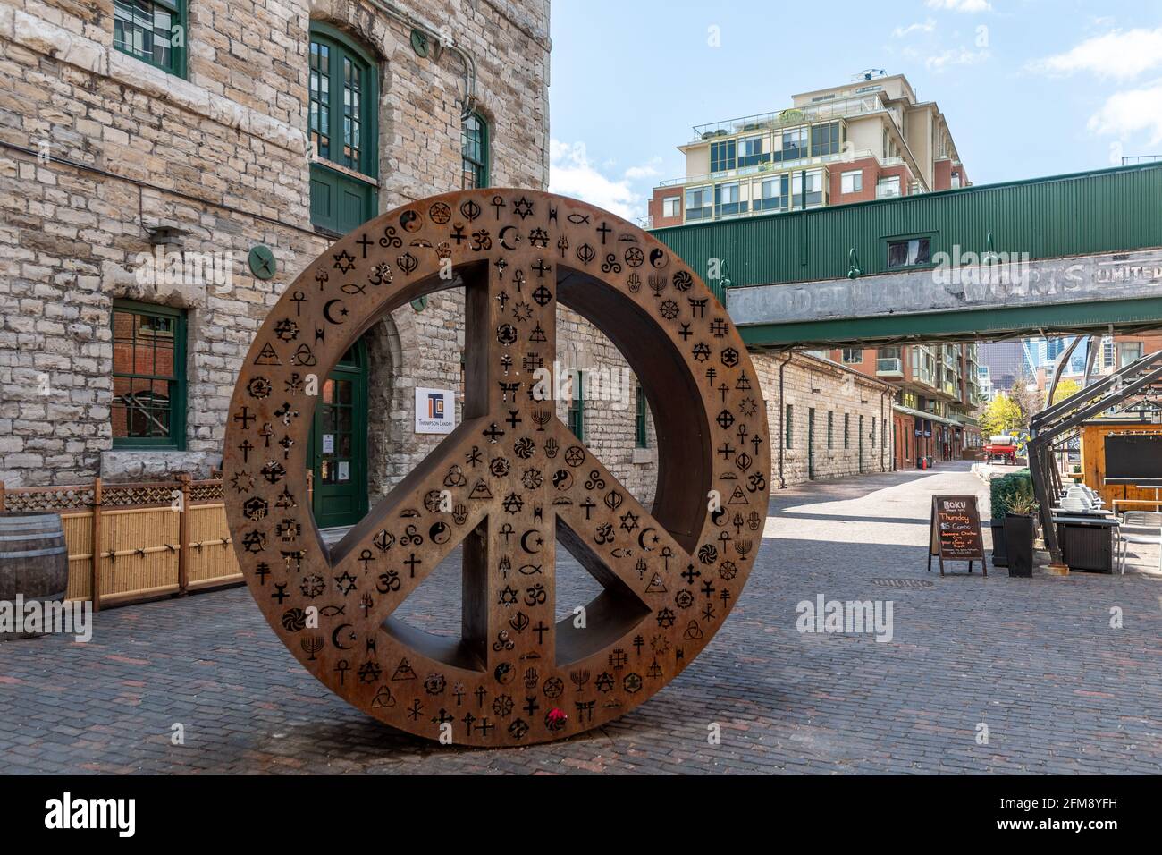 The Distillery District is one the most famous tourist landmarks in the ...