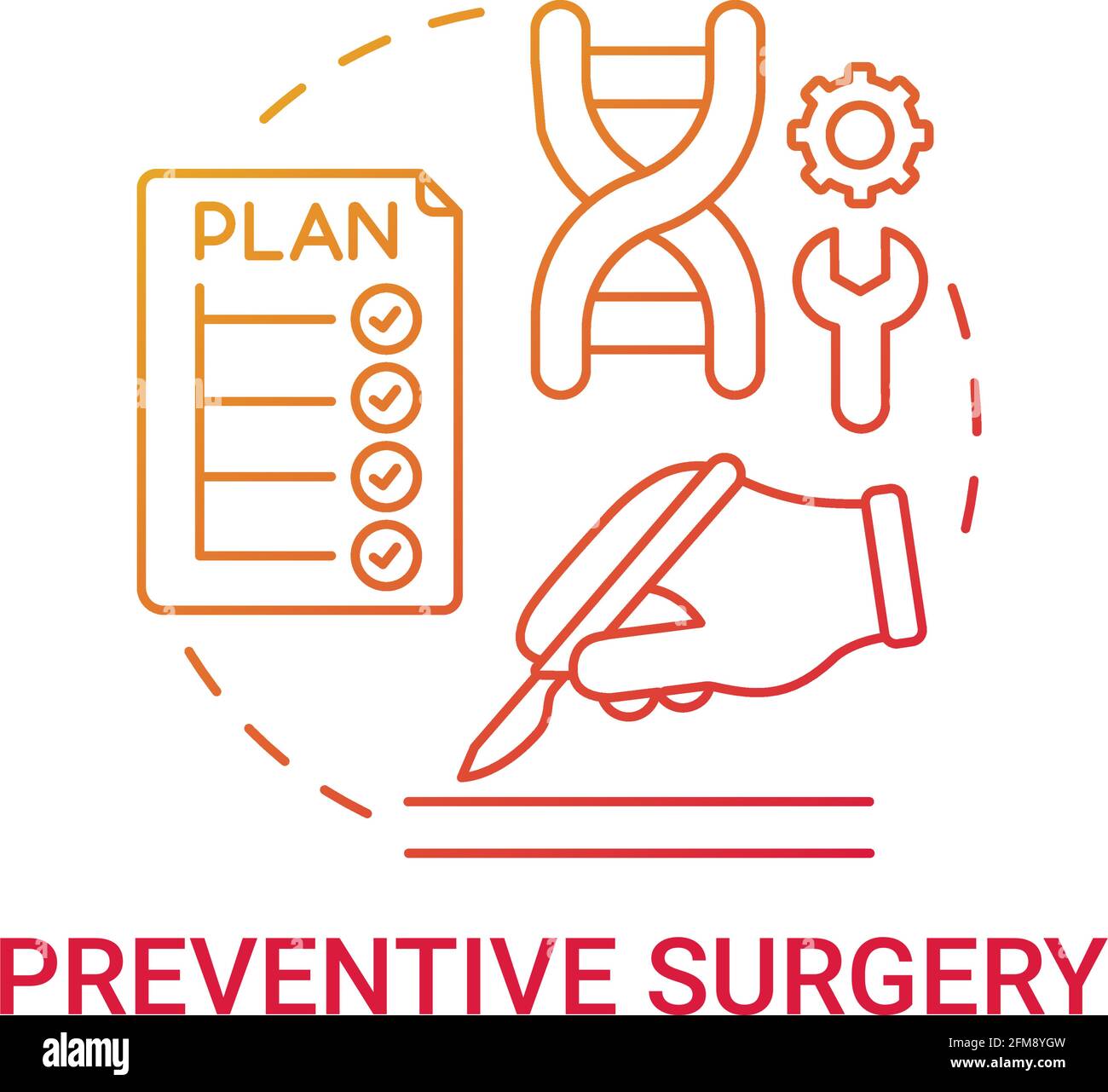 Preventive surgery red gradient concept icon Stock Vector Image & Art ... Preventive surgery red gradient concept icon Stock Vector Image & Art ...