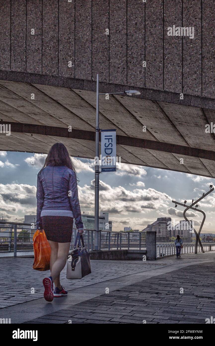 The clyde walkway hi-res stock photography and images - Alamy