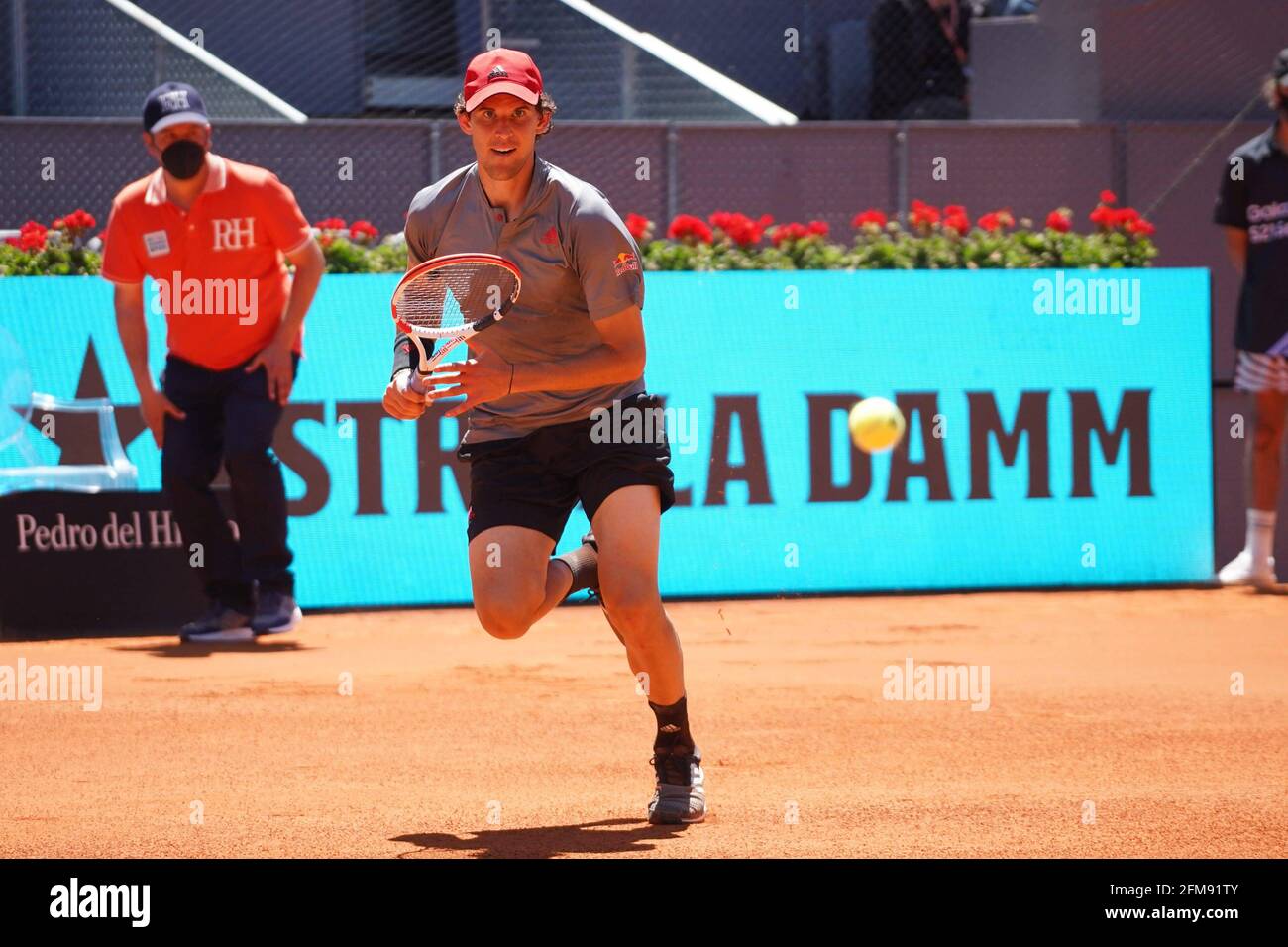 Madrid, Spain. 07th May, 2021. Dominic Thiem (AUT) VS John Isner (US ...