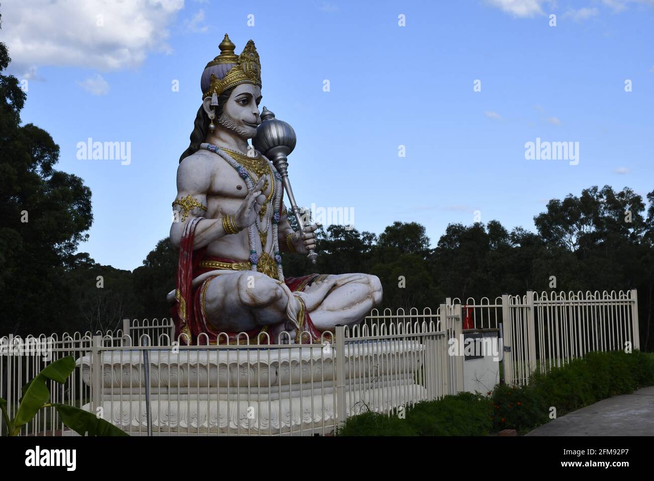 Closeup shot of Minto Mandir in Australia Stock Photo - Alamy