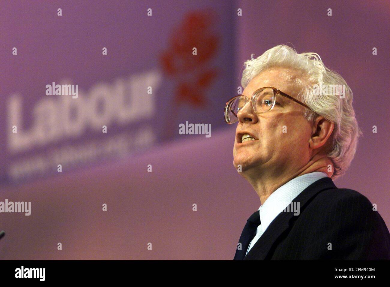 Addressing the labour party conference hi-res stock photography and ...