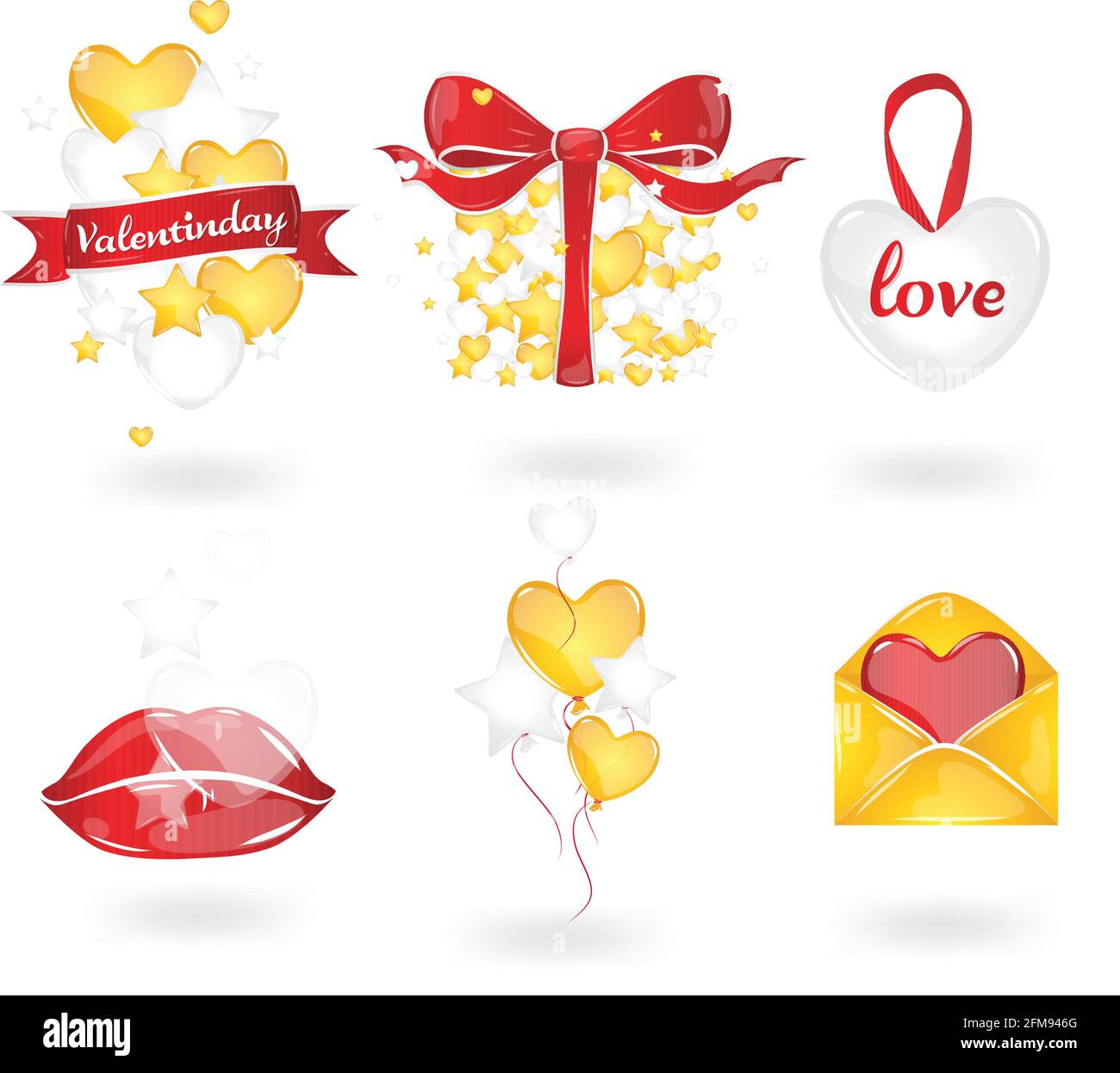 Red wax lips hi-res stock photography and images - Alamy