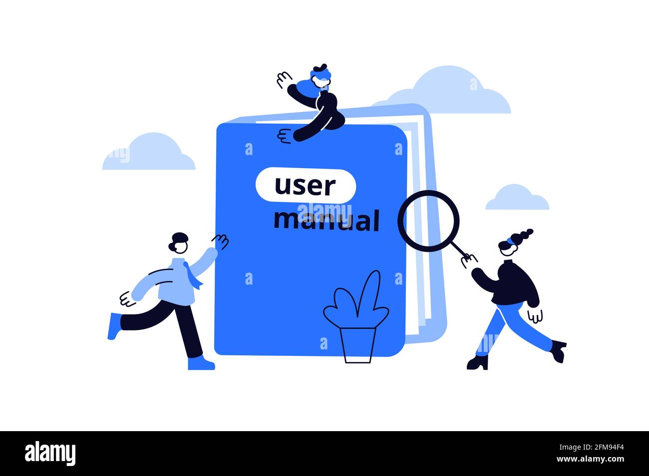 Manuals Stock Vector Images - Alamy