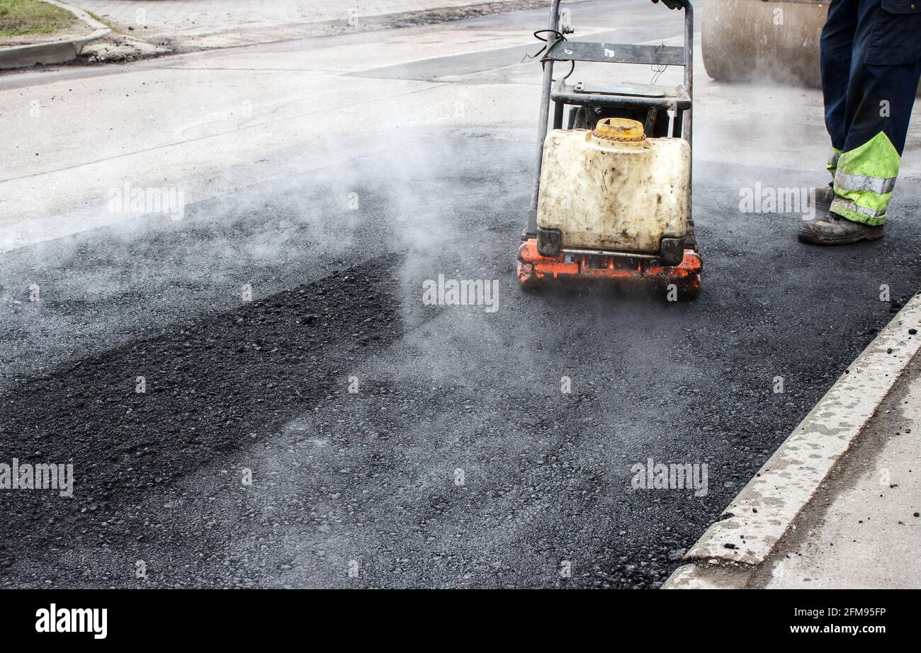 Bitumen Mixture High Resolution Stock Photography and Images - Alamy
