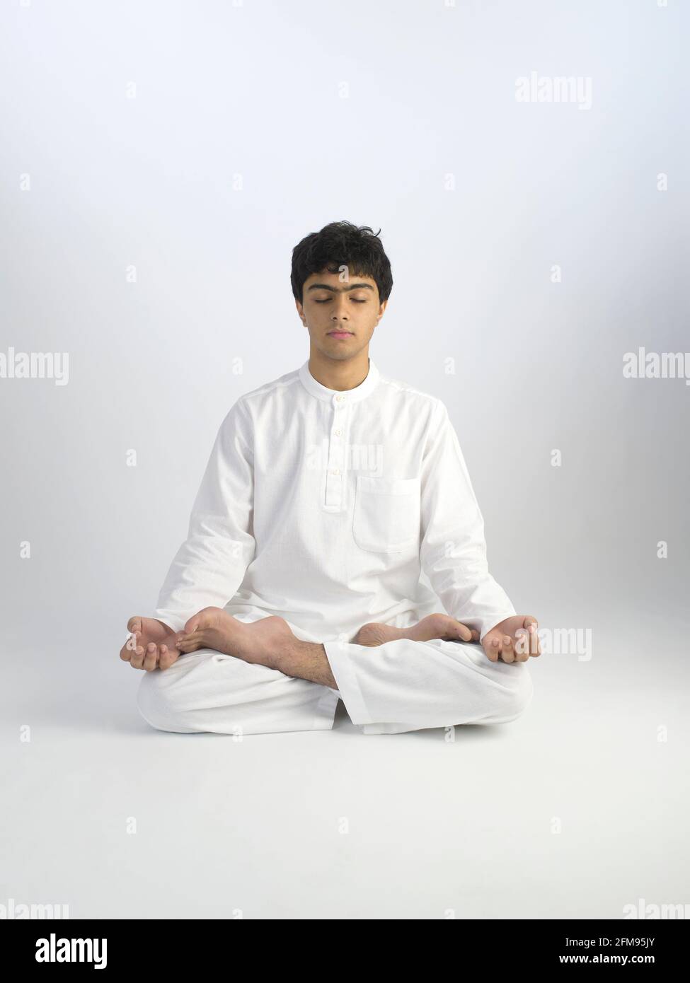 Boy The Lotus Pose High Resolution Stock Photography and Images - Alamy