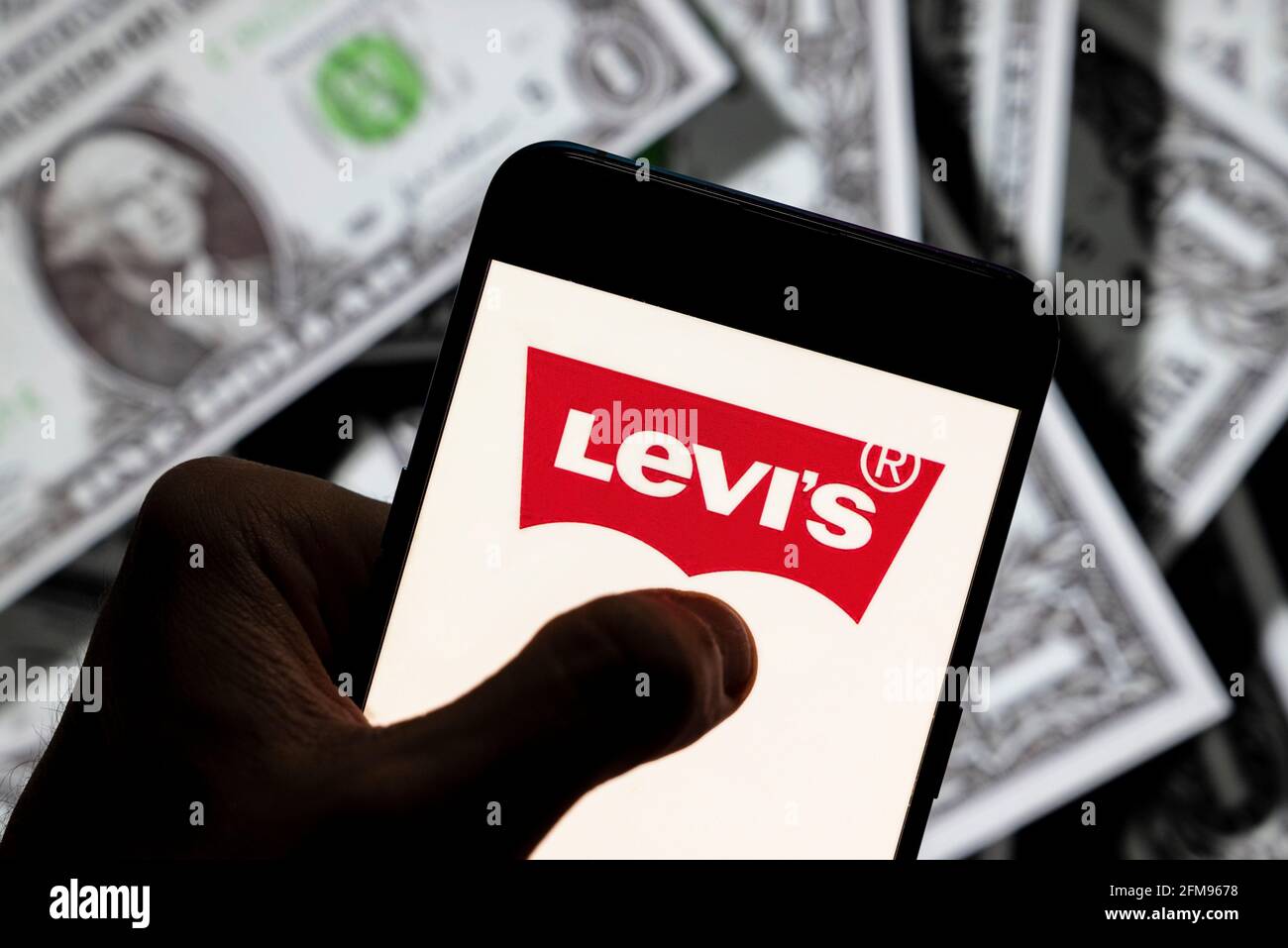 Photo illustration levis logo hi-res stock photography and images - Alamy