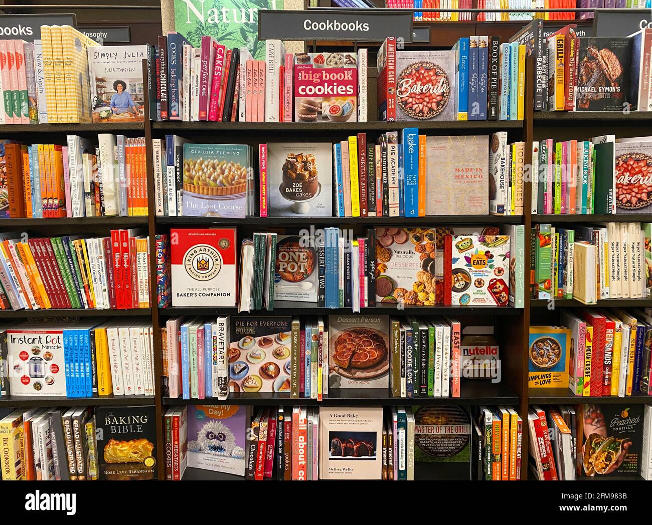Cookbooks offer some of the most popular subject matter in book stores ...
