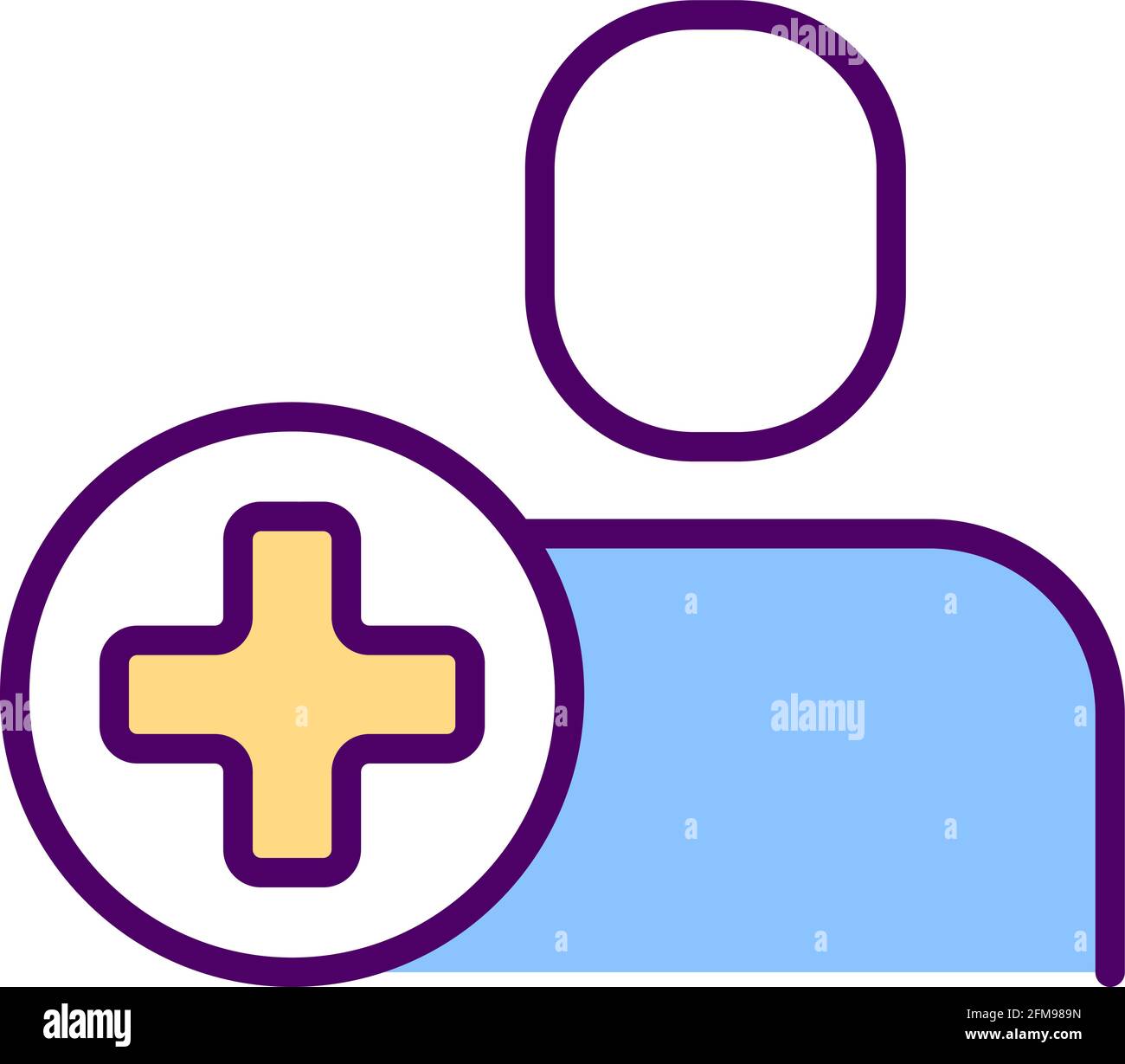 Building brand loyalty RGB color icon. Reaching new customers ...