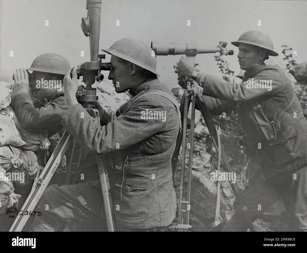 U s artillery wwi hi-res stock photography and images - Alamy