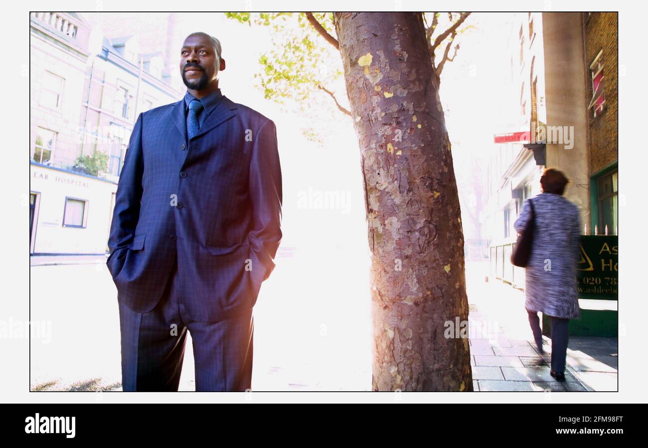 Winston Silcott.....photographed in London days after his release from ...