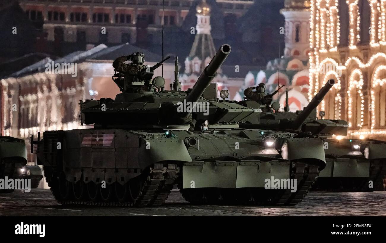 Soviet military parade tanks hi-res stock photography and images - Alamy