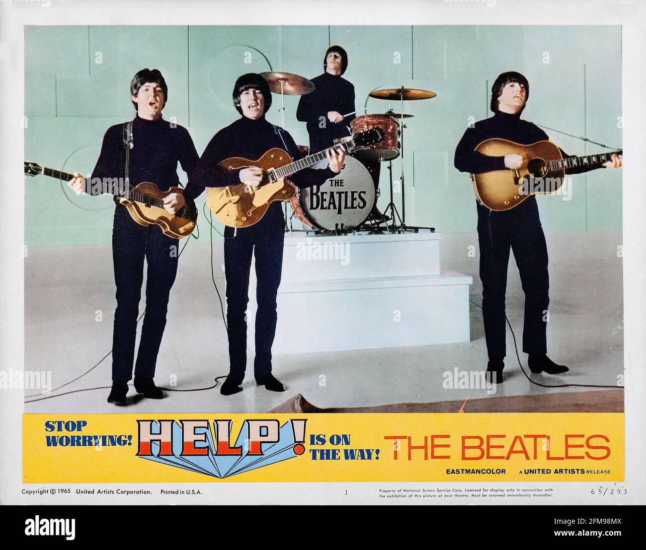 Beatles Help 1965 High Resolution Stock Photography and Images - Alamy