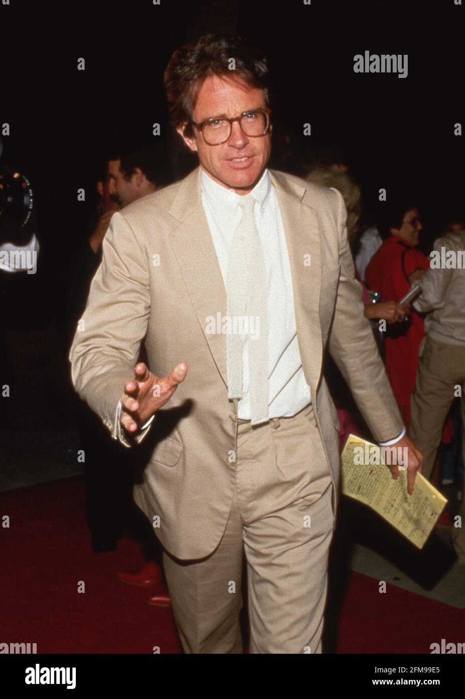 Warren Beatty 1985 Credit: Ralph Dominguez/MediaPunch Stock Photo - Alamy