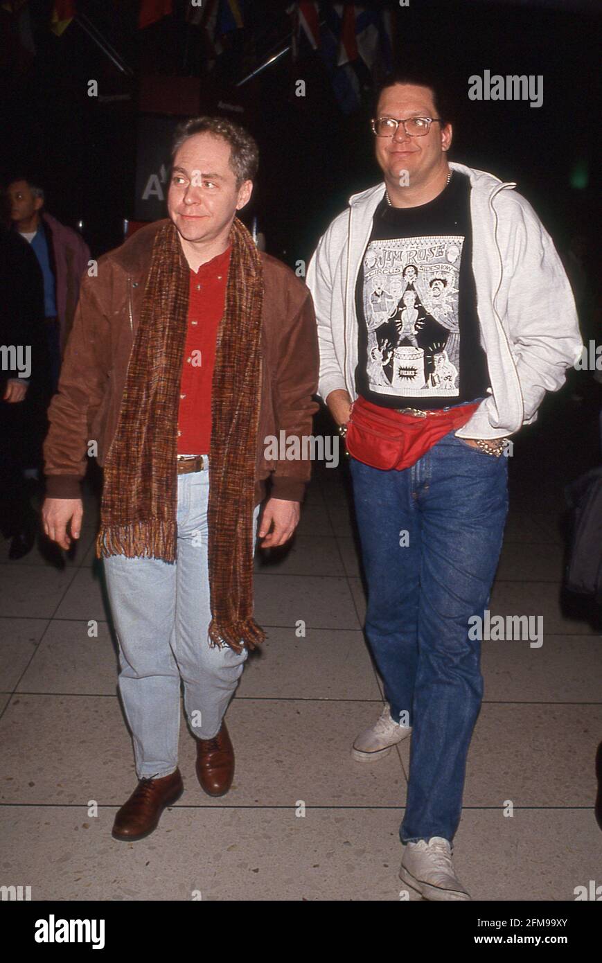Penn & Teller at Los Angeles International Airport in Los Angeles ...