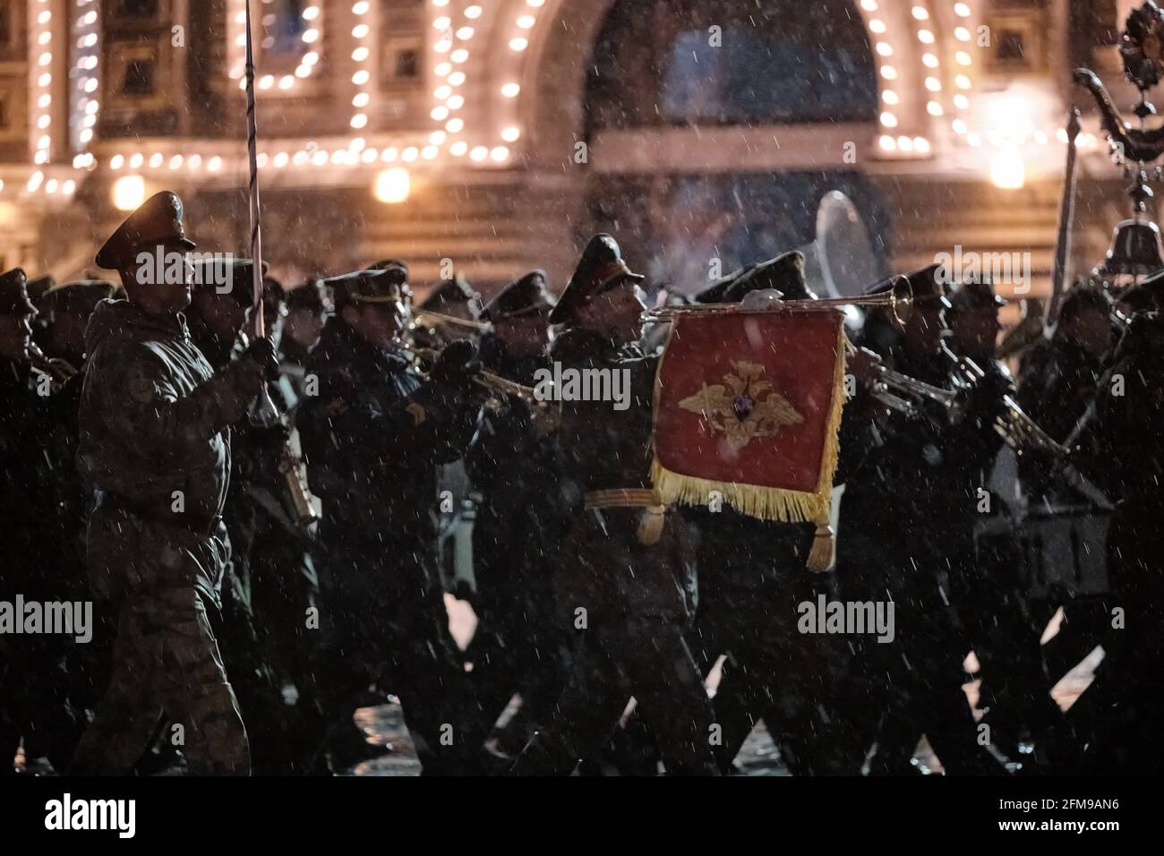Soviet military band hi-res stock photography and images - Alamy