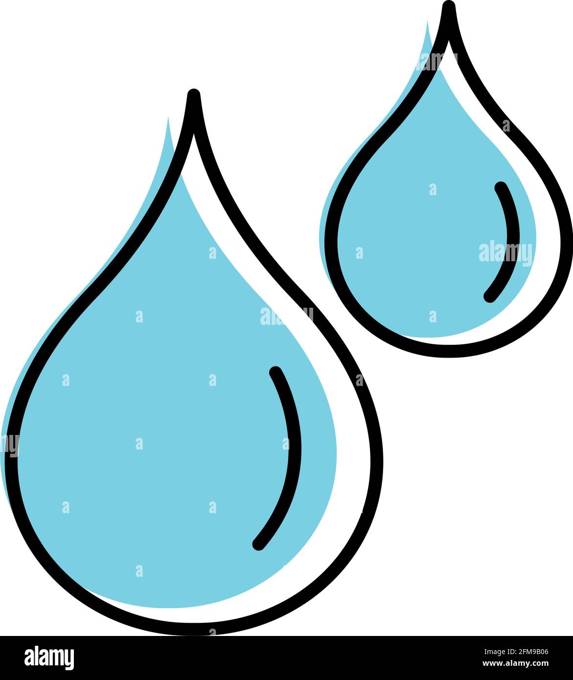 water drops ecology Stock Vector Image & Art - Alamy